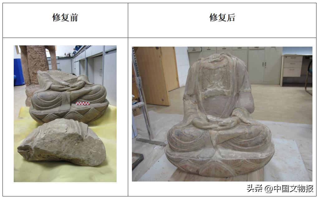 The protection path of fractured and incomplete stone cultural relics ...