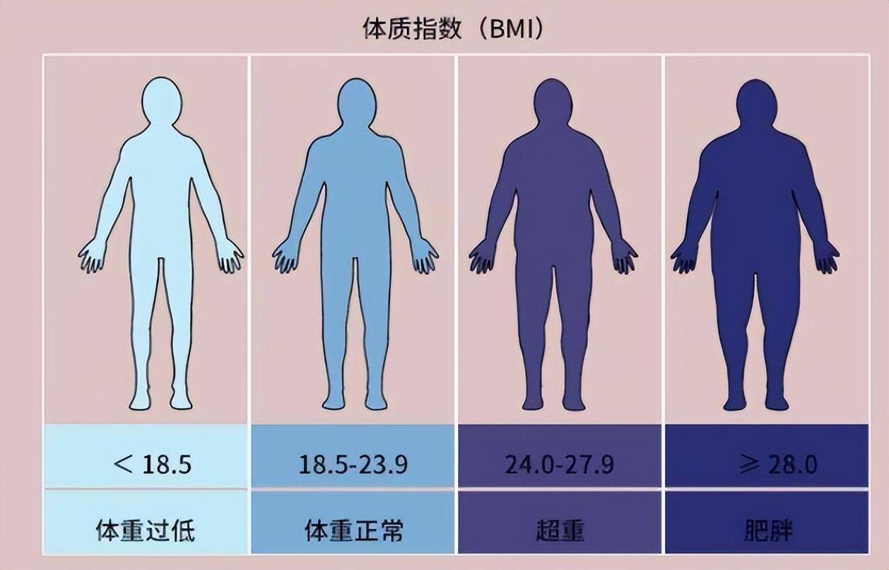 The standard weight of 152-188 cm for men, if you "reach the standard ...