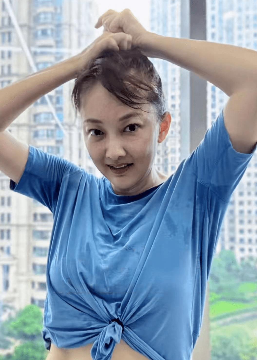 Niu Li's hair is sparse and she's aging like a cliff. After her beauty ...