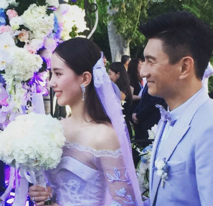 The story behind the female star's wedding dress: Yang Mi 9 million Liu ...