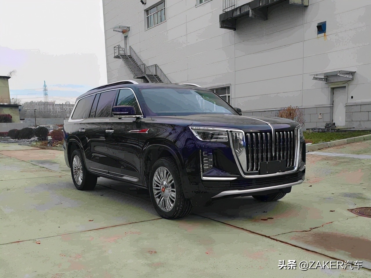 Equipped with 4.0T engine!Hongqi LS7 declaration information exposed ...