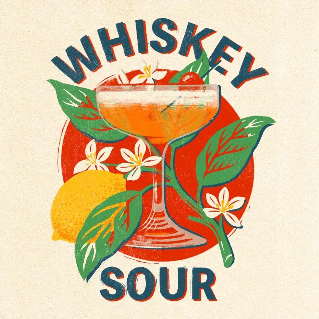 Typographic technical style illustration - iMedia