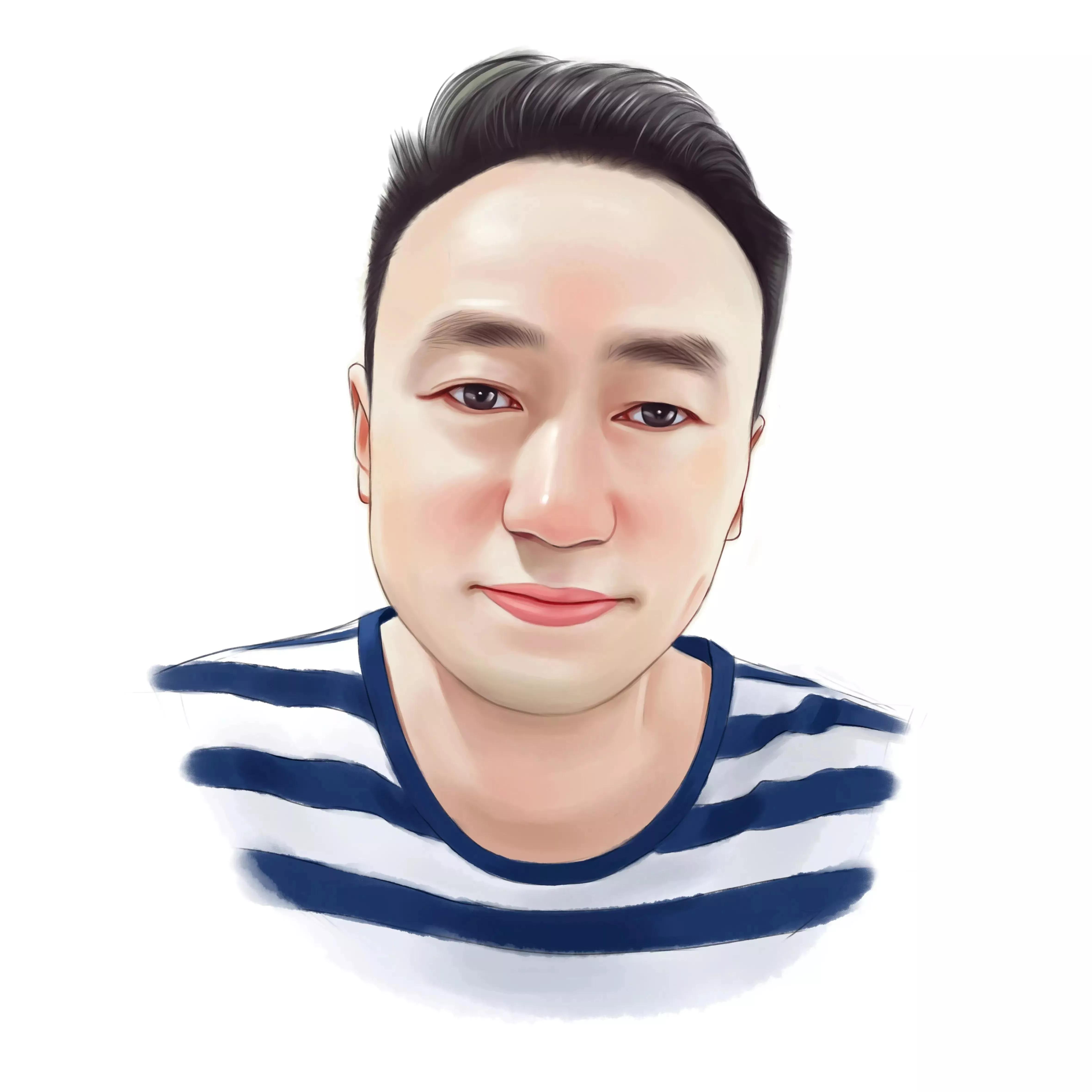 Men's hand-painted realistic avatars that make you more confident and ...