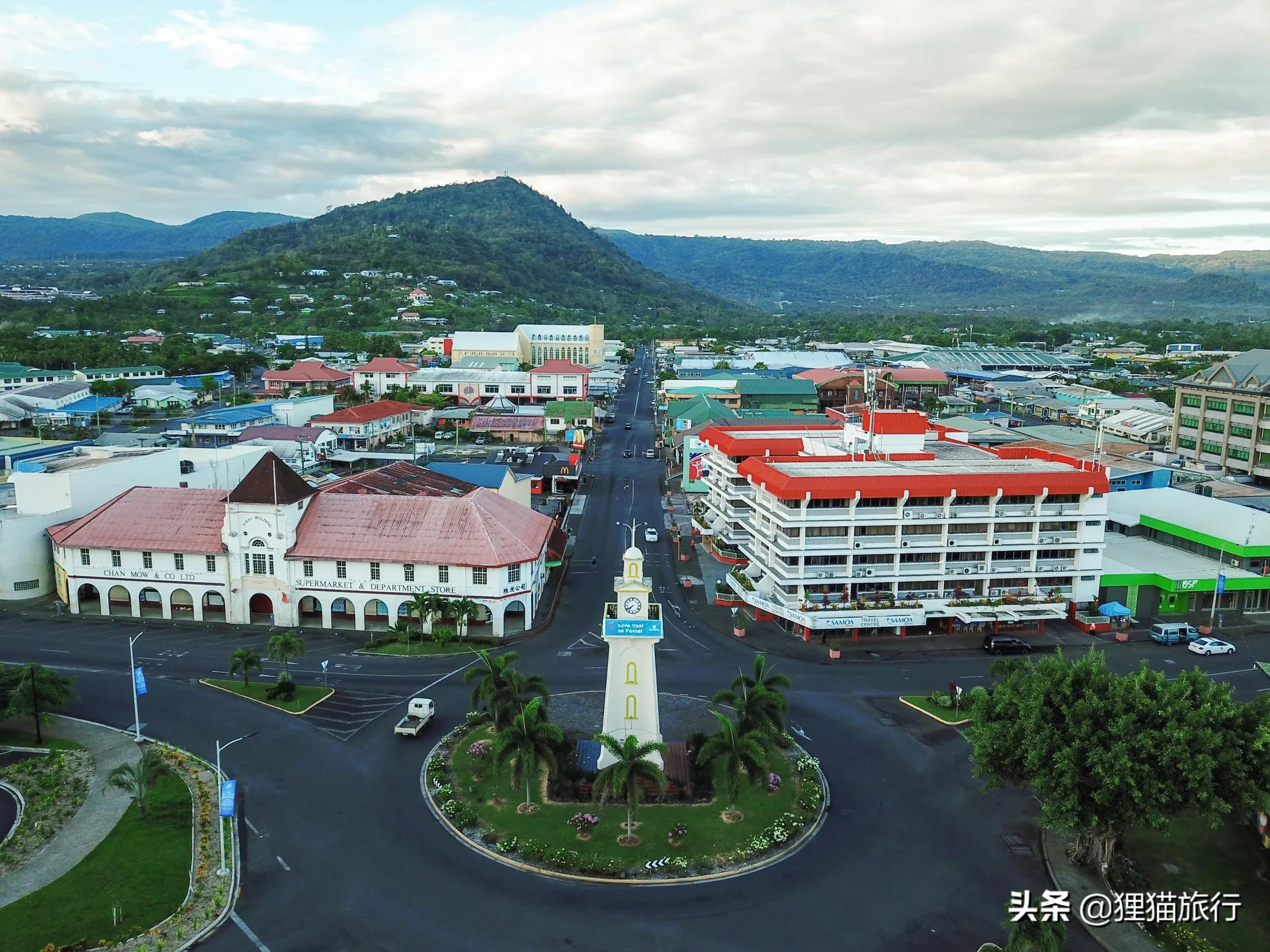 The Samoa Islands are near Tonga, Apia, the capital of Samoa, and Pago ...