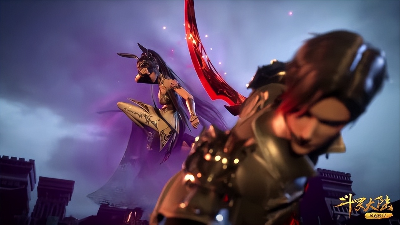 Douluo: Shrek Seven Devils vs Wuhun Empire, Xiao Wu kicks the evil moon ...