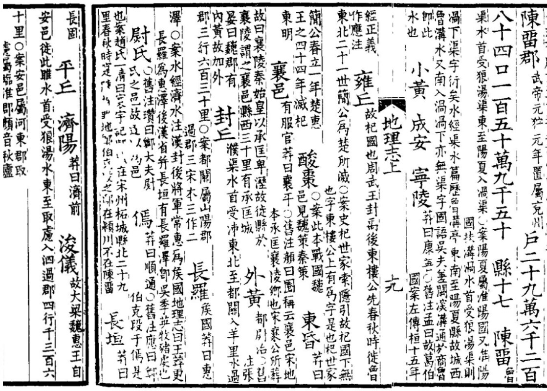 Illustration of "Han Shu. Geography" (11): Chenliujun - iNEWS