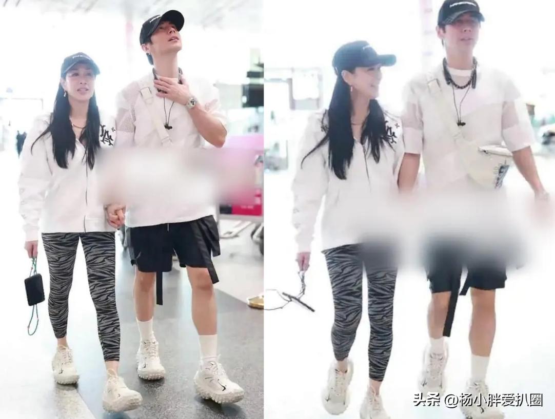 Christy Chung and Zhang Lunshuo fit together, wearing couple outfits ...
