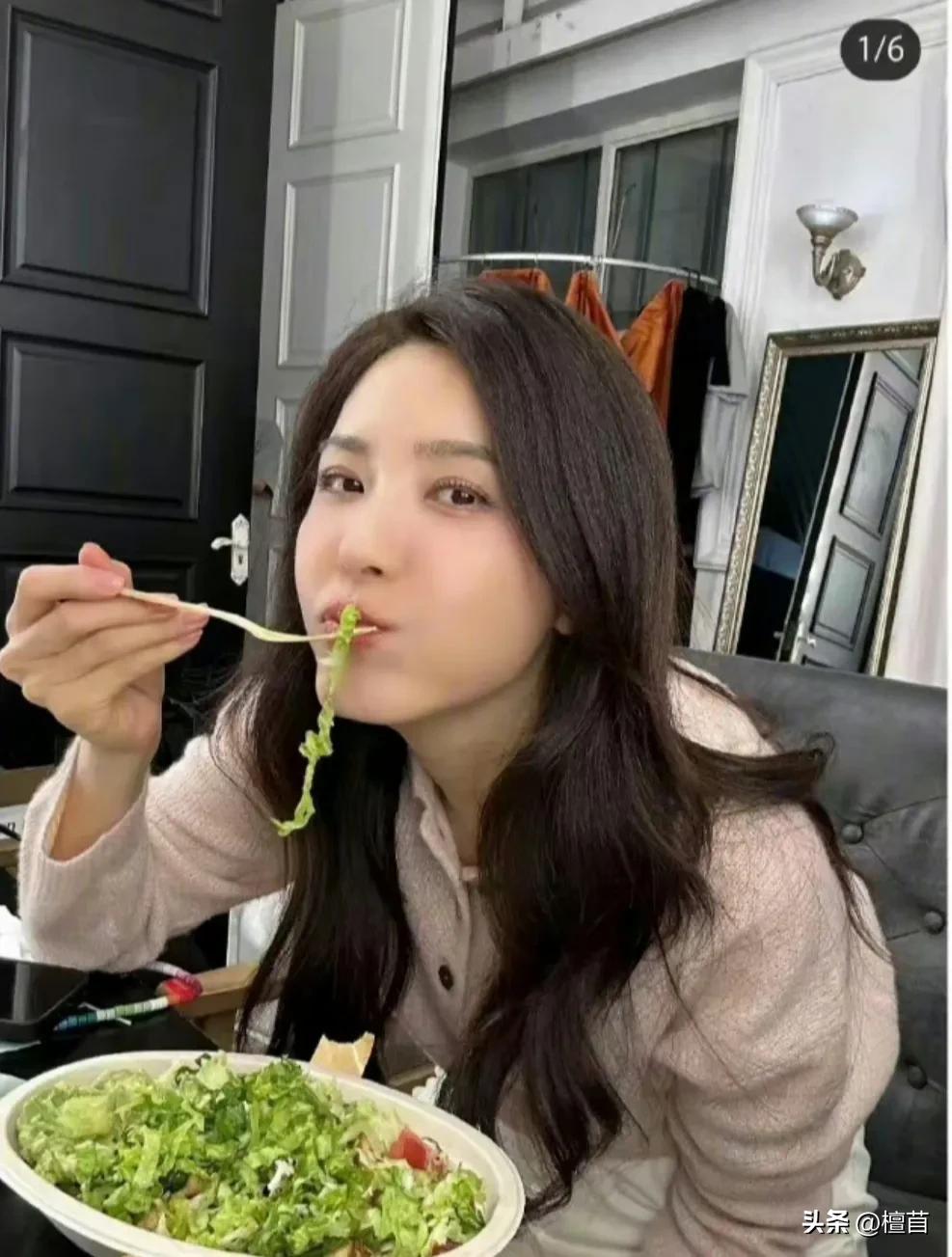 Either they have a small appetite, or they like to eat vegetarian food ...