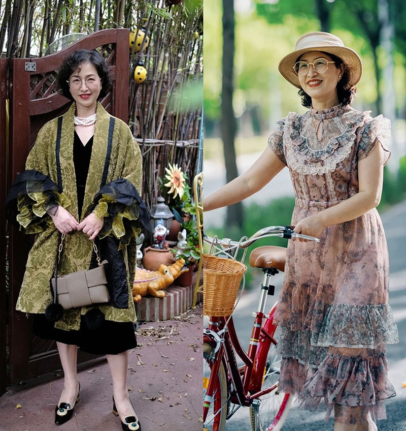 A woman may not be beautiful, but she must have temperament! Dress like ...