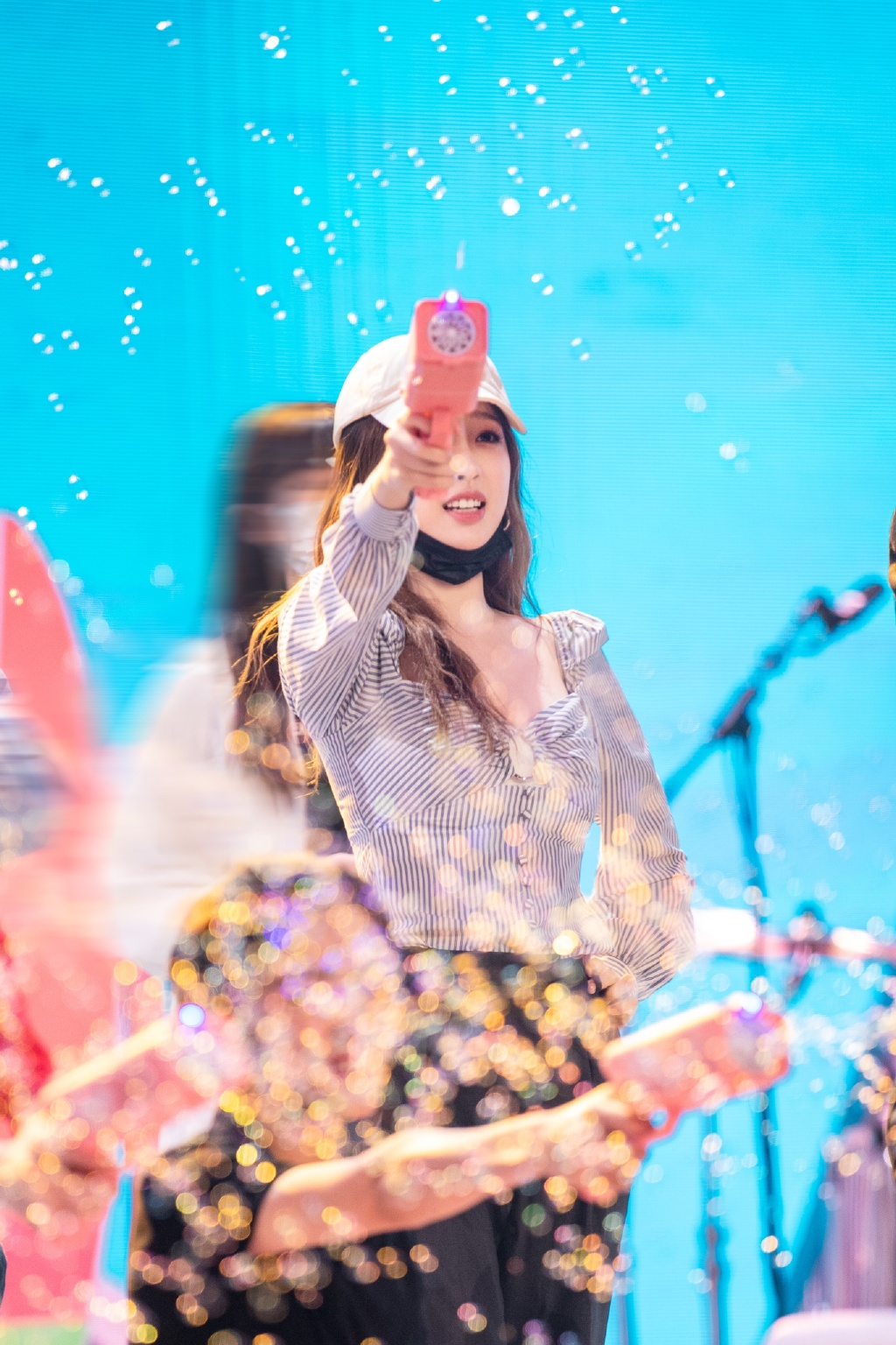 Young actress Yu Shuxin participated in the rehearsal photos of the ...