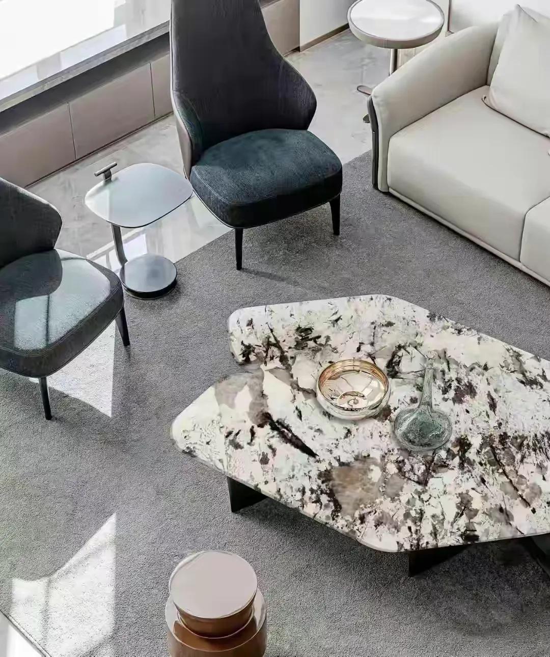 Five luxury stone coffee tables that designers are using - iNEWS