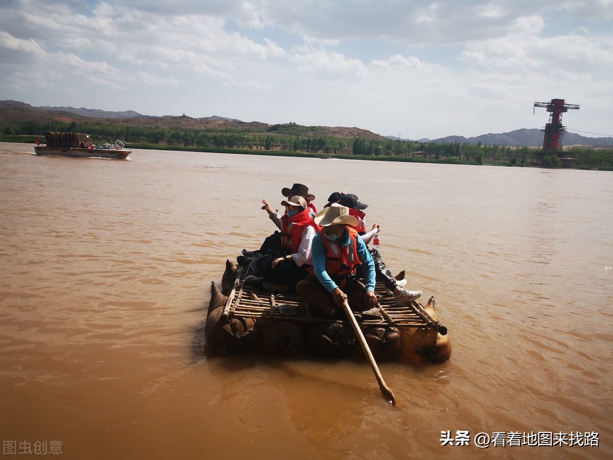 The Beauty of the Yellow River in Thousand Miles - Shapotou, Ningxia ...