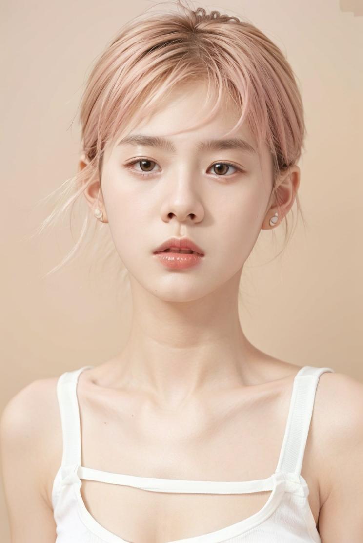 The beauty of personality, the stunning beauty girl pure desire system ...