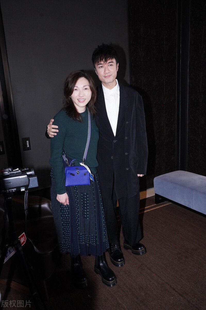Leo Ku and his wife, Fang Zhongxin Wen Bixia, Mai Qiucheng and Tang Yi attended the wedding of ...