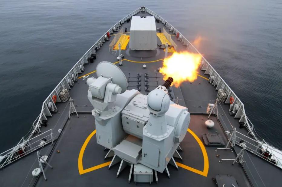 The Xianyang ship joins the team! The Chinese Navy's 8 Type 055 large ...