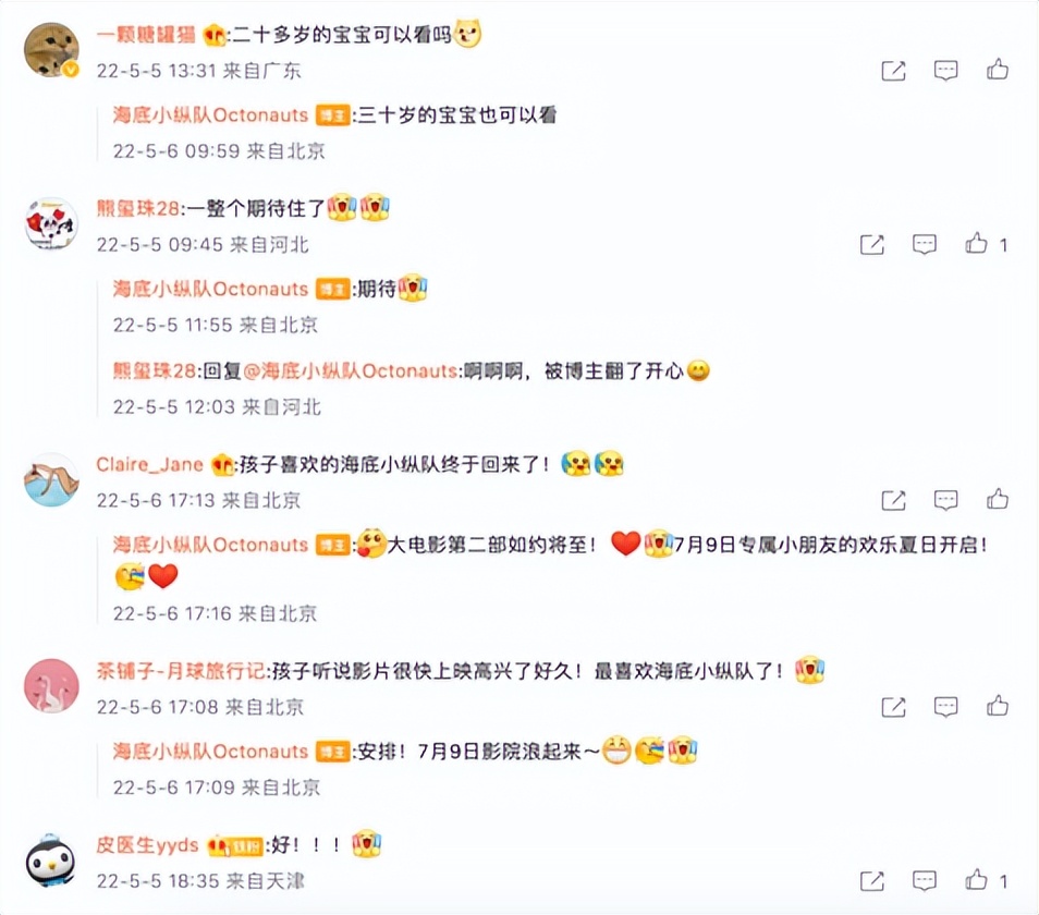 Small column under the sea, the series of big movies returns in summer ...