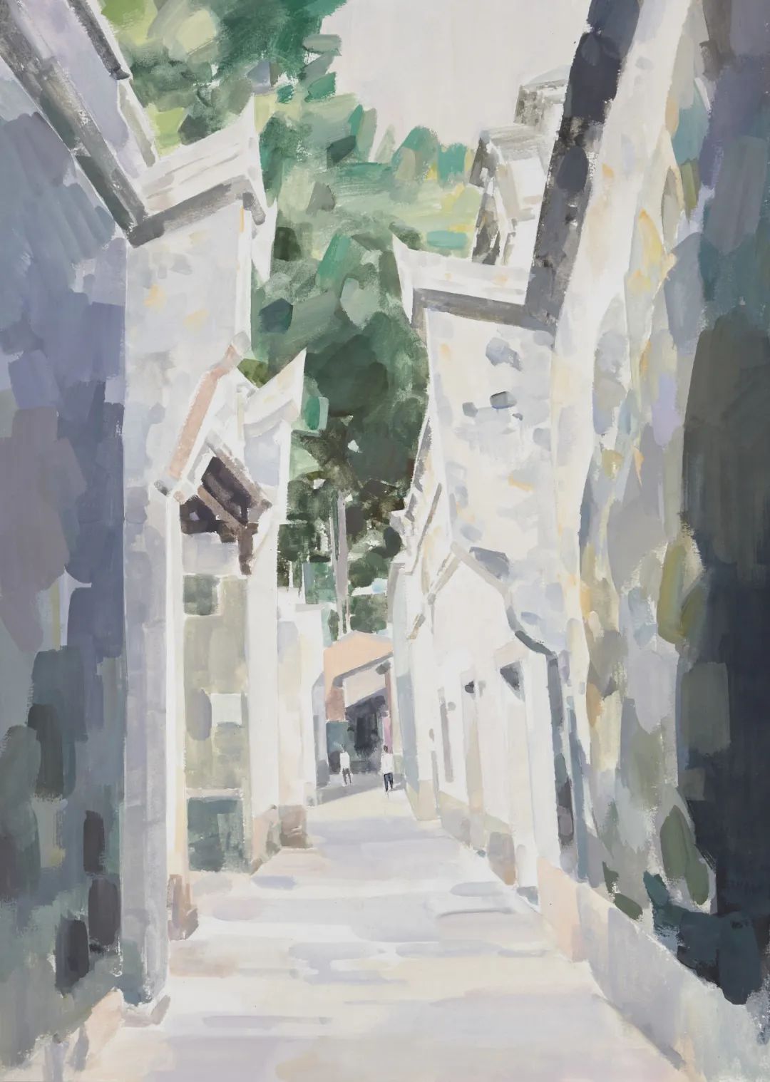 Jinxia Silver Flower Ambilight - Shangxiahang·Jinyinli Watercolor ...