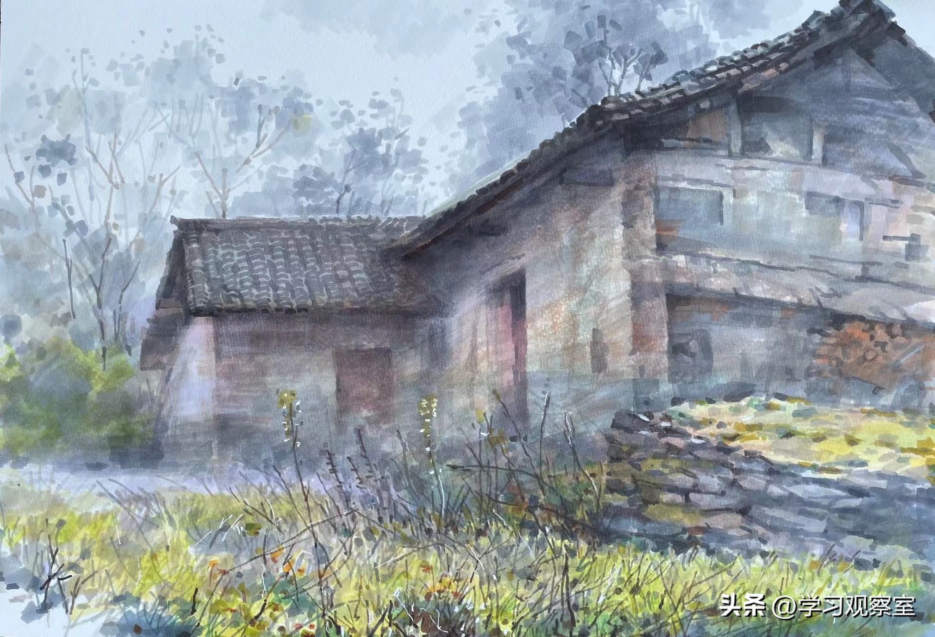 Decryption of Ju Qinghui's marker pen art painting: follow the path to ...