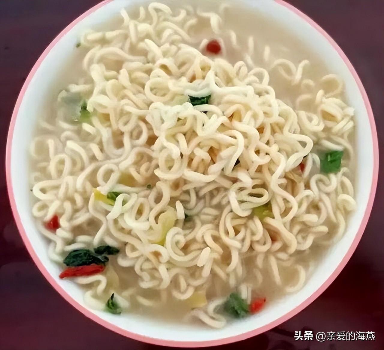 The instant noodles we ate together in the 1990s, do you still remember ...