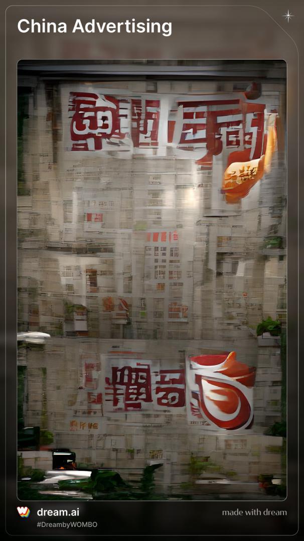What is "Chinese Advertising"?AI painting gives you the answer - iNEWS