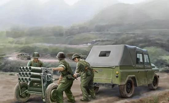 Guerrilla weapon from the East - 1963 107mm light towed rocket launcher ...