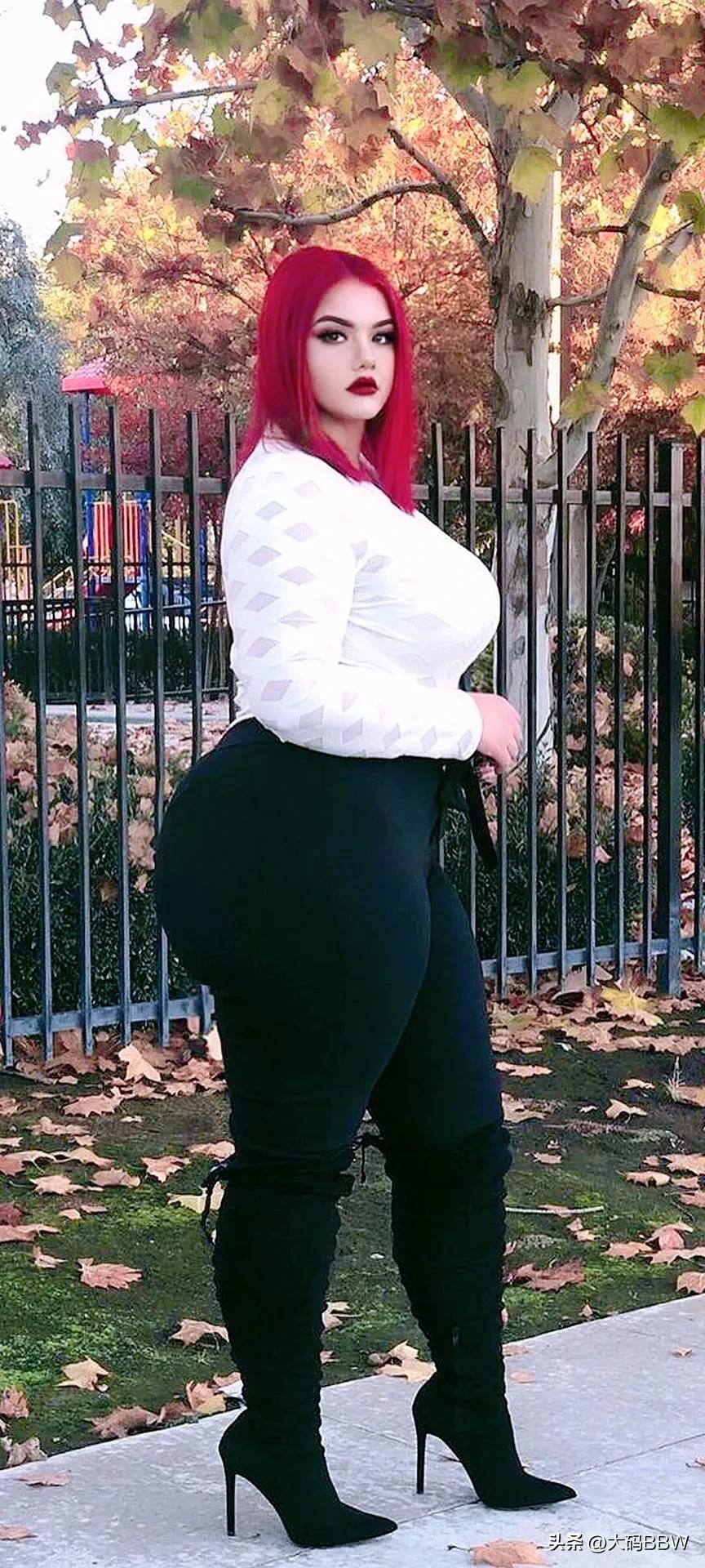 The 180-pound plus-size model is fat but not greasy, and fitness makes ...