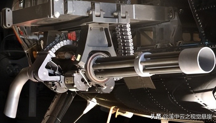 Detailed explanation of the US military M134 Minigun spray dragon ...