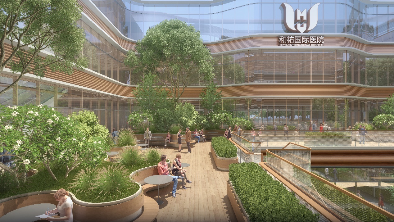 Jiedian Architectural Works: Heyou International Hospital, a new sample of future hospitals - iNEWS