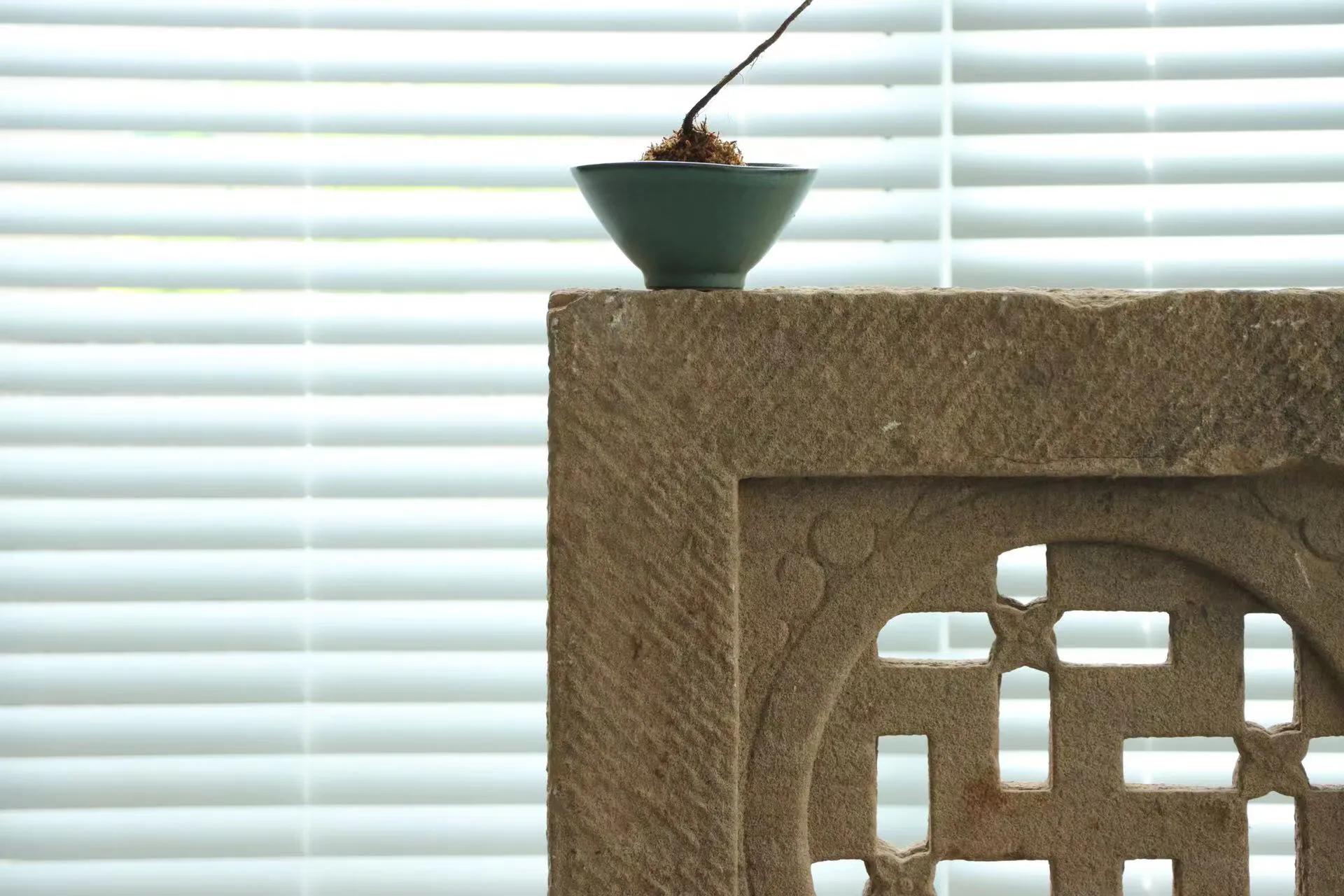 The swastika pattern stone window fine sandstone This stone window is ...