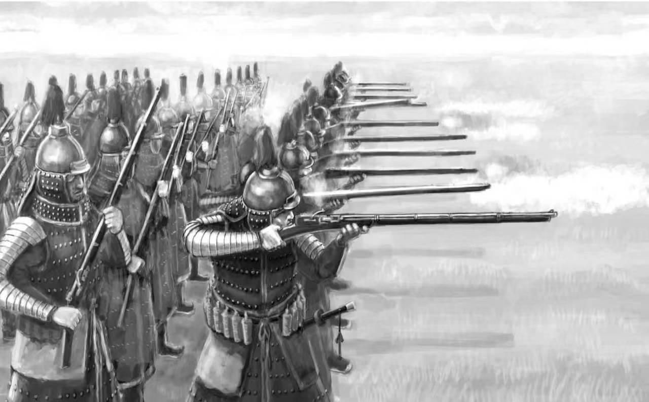 The final decisive battle between the Ming Dynasty and the Manchu Qing ...