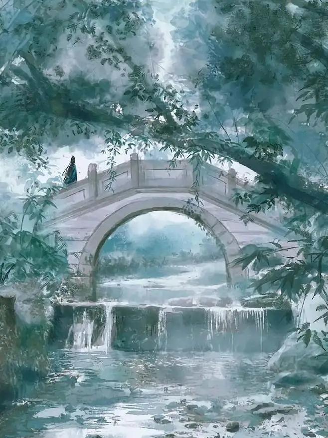 Meng Haoran's poem, the sea of people fluttering, the ancient meaning ...