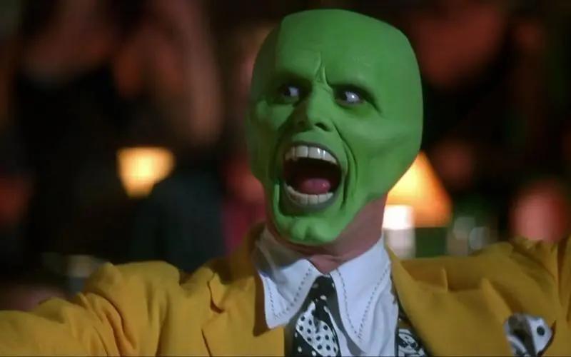What musical elements are used in "The Mask" to enhance the impact and ...