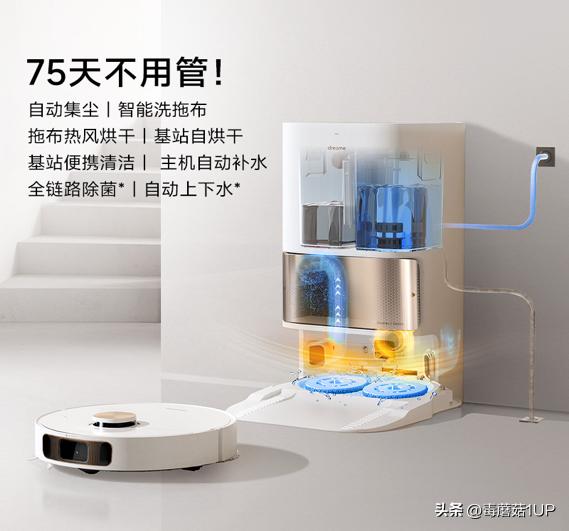 Free your hands for healthy cleaning! Chaimi S20 series sweeping robot ...