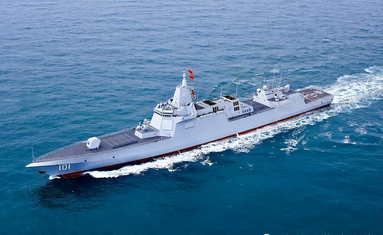 Who is not convinced around! The eighth 055 destroyer officially ...