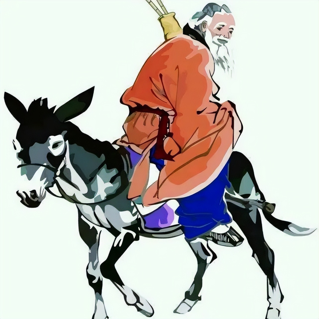 Wang Shumin: Enlightenment from "Zhang Guolao Riding a Donkey Backwards ...