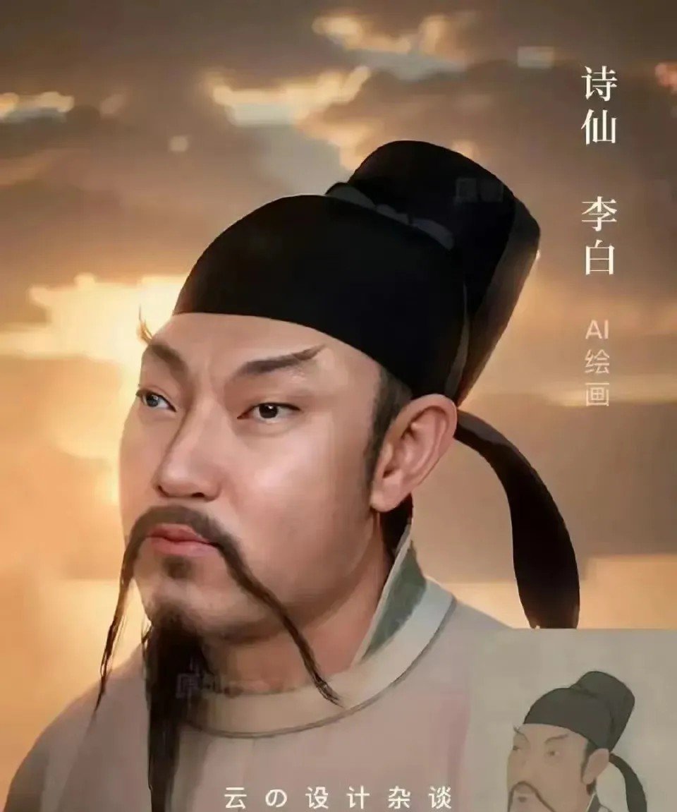 AI restores ancient celebrities, who look like Yue Yunpeng - iMedia