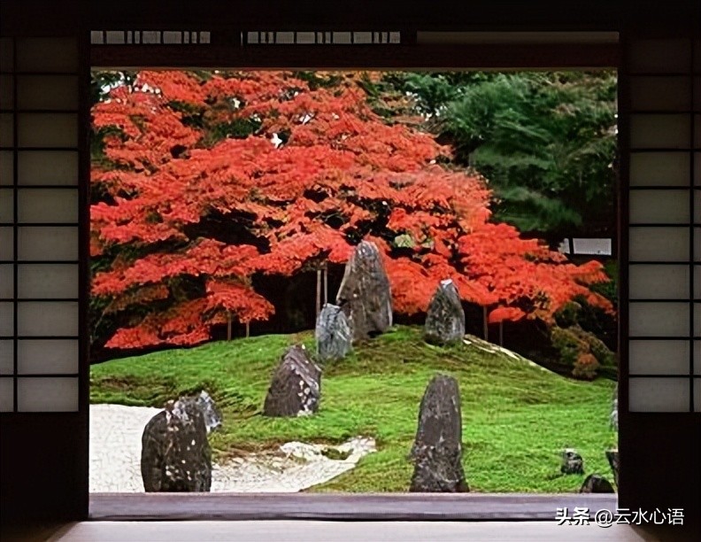 A Zen poem by Wang Wei, the description is delicate and vivid, and the ...