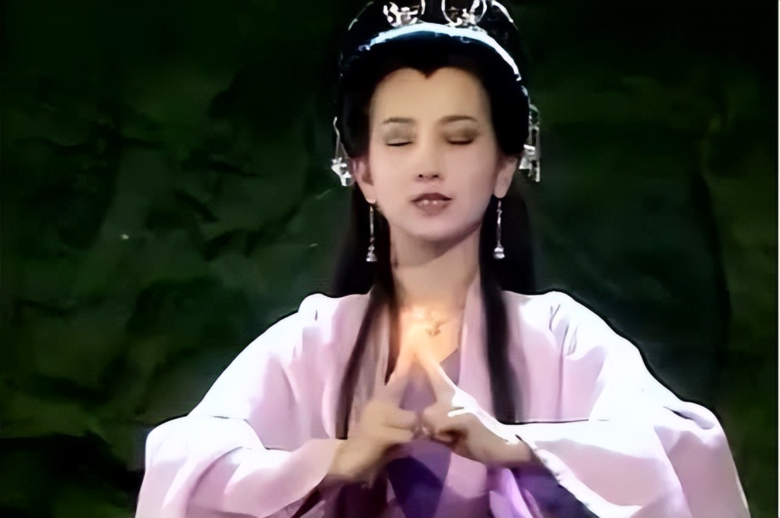 The legend of the New White Snake is so good, the gesture of casting ...