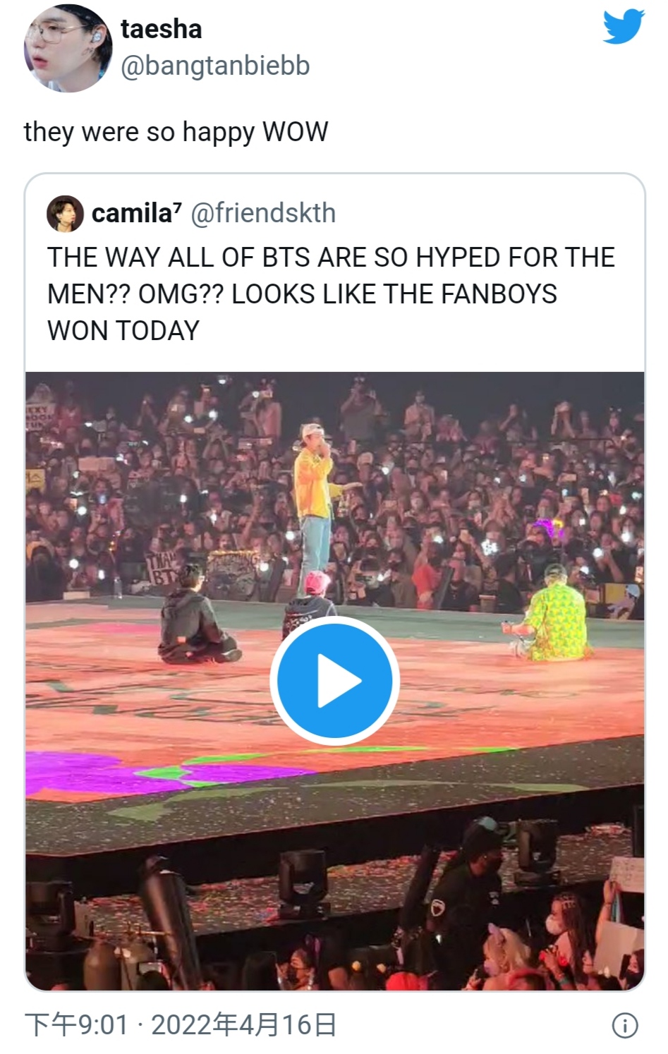 Ignite the audience: Passionate interaction with male fans at BTS ...