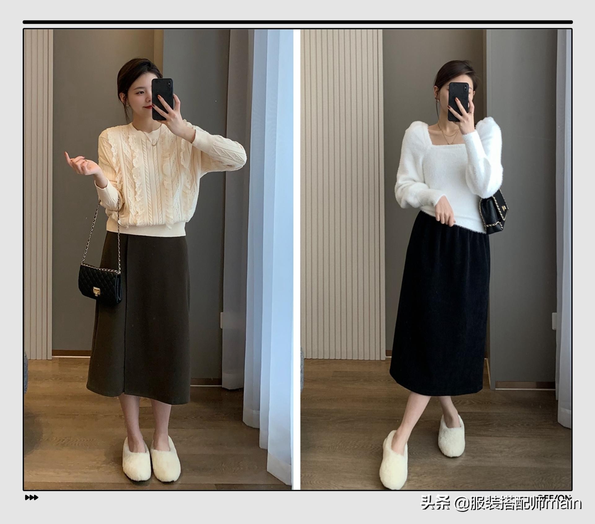 These are the high-end ways to wear sweaters, simple, fashionable and ...