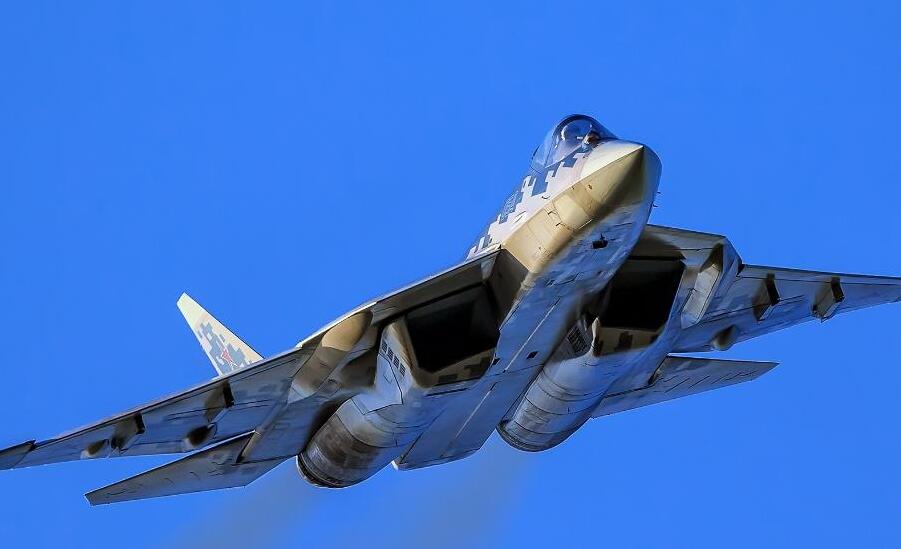 The stealth performance of the Su-57 fighter jet is exposed: a slightly ...