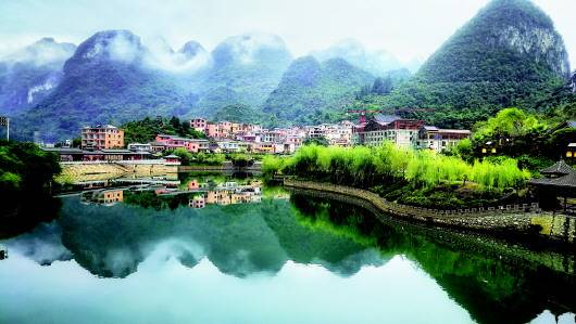 An unpopular poem by He Xun, the scenery described in the poem is vivid ...