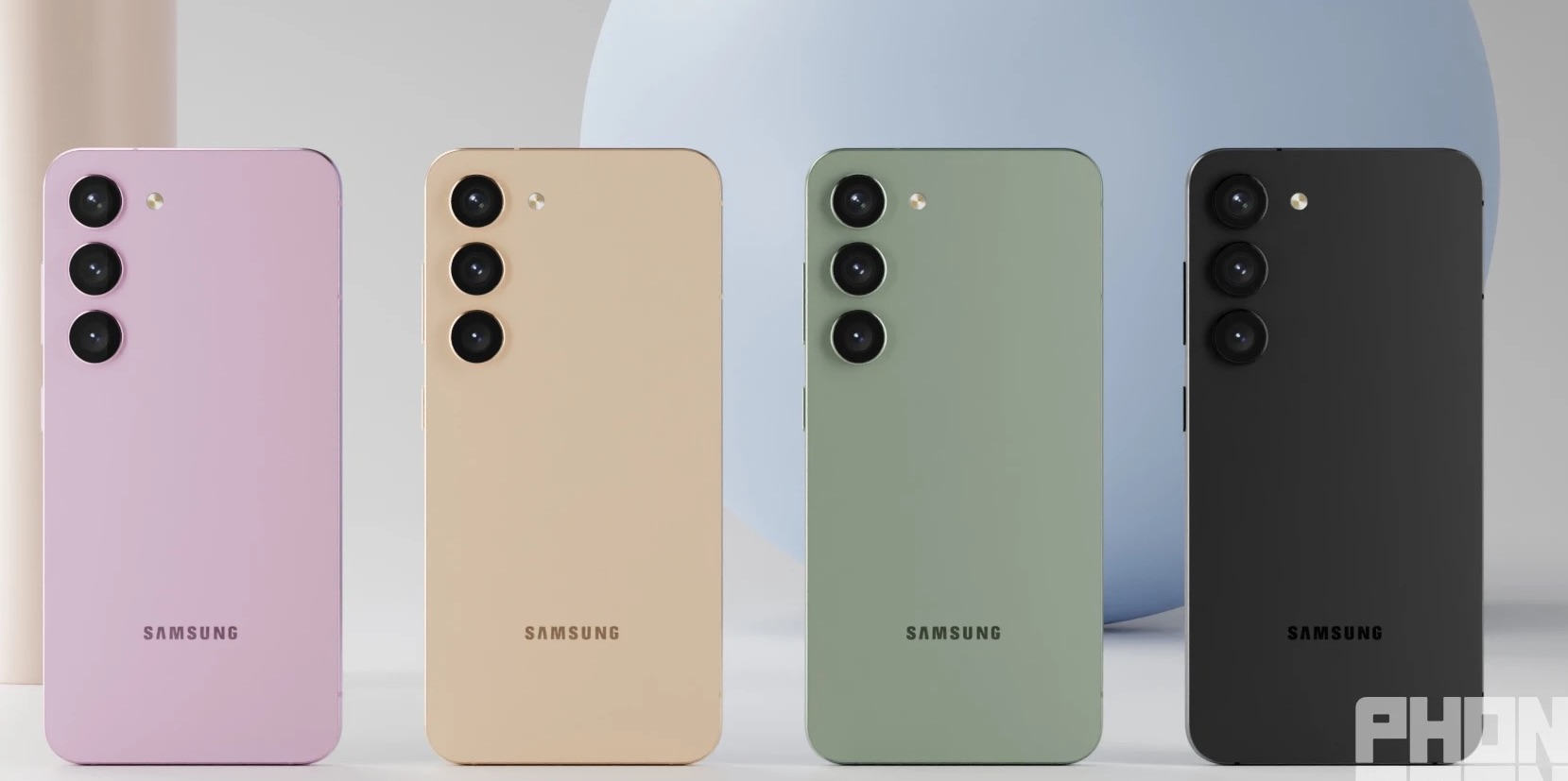 Samsung S23 series rendering exposure: exquisite appearance, powerful ...