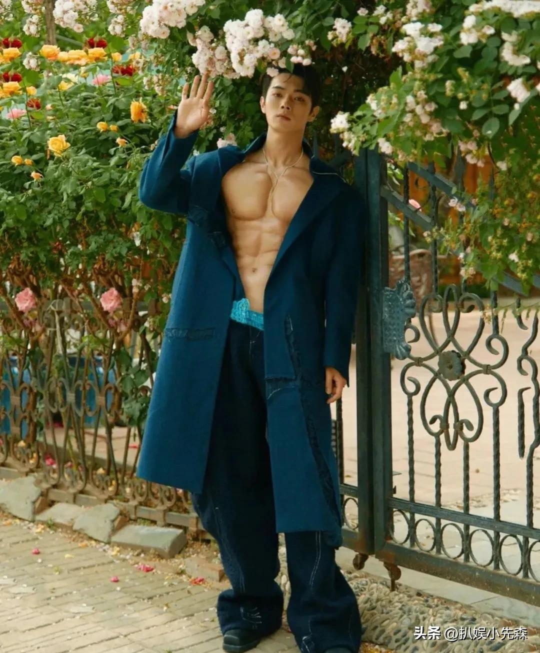 When a male star starts to show off his muscles: Xiao Zhan and Xu ...