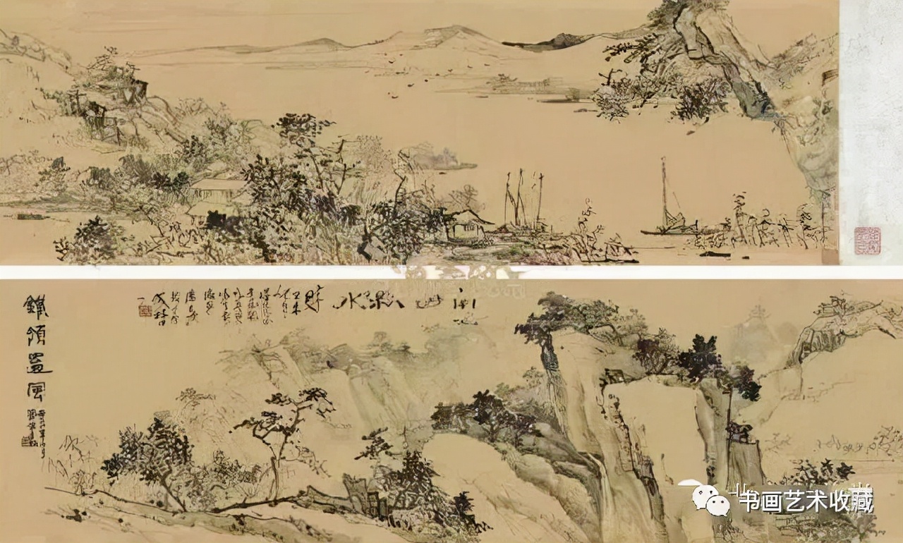 Famous Chinese painting artist: Pan Tianshou's 50 landscape paintings ...