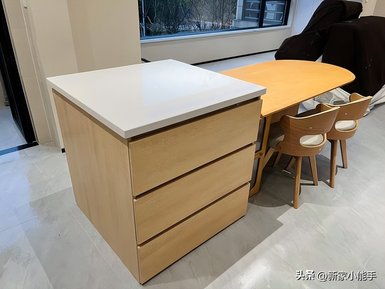 She spent 270,000 yuan to decorate a new house of 135 square meters ...