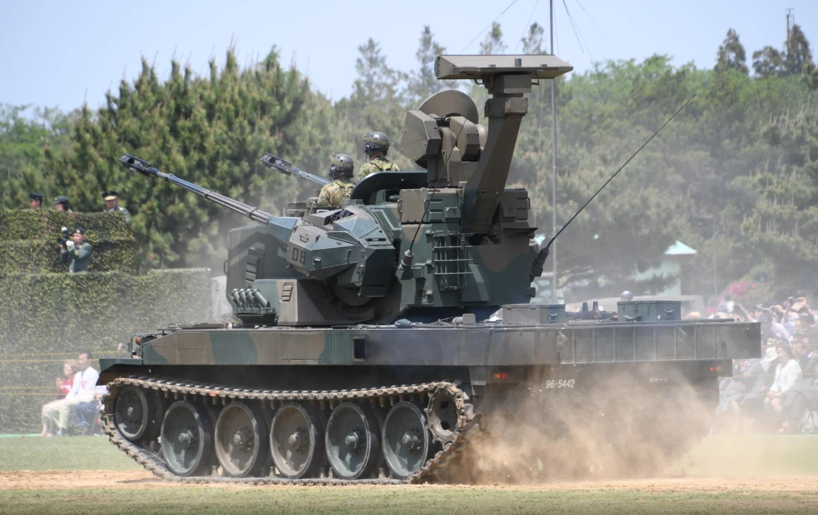 Leopard 2 marksman self-propelled anti-aircraft artillery, with high ...