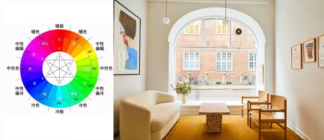 The choice of warm colors for decoration is really good. The neighbors ...