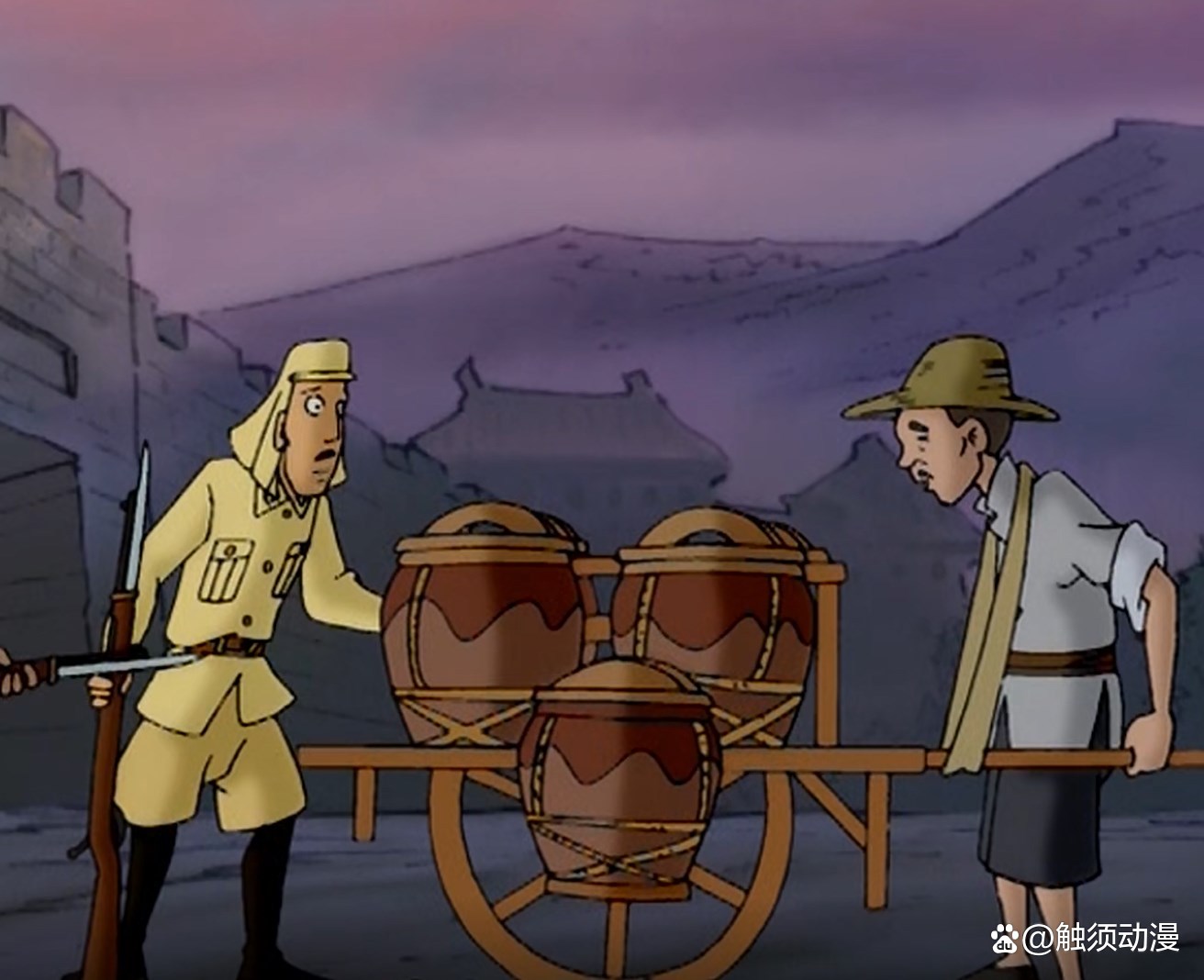 Long before "Smart Shunliu", there was a military animation called "The ...