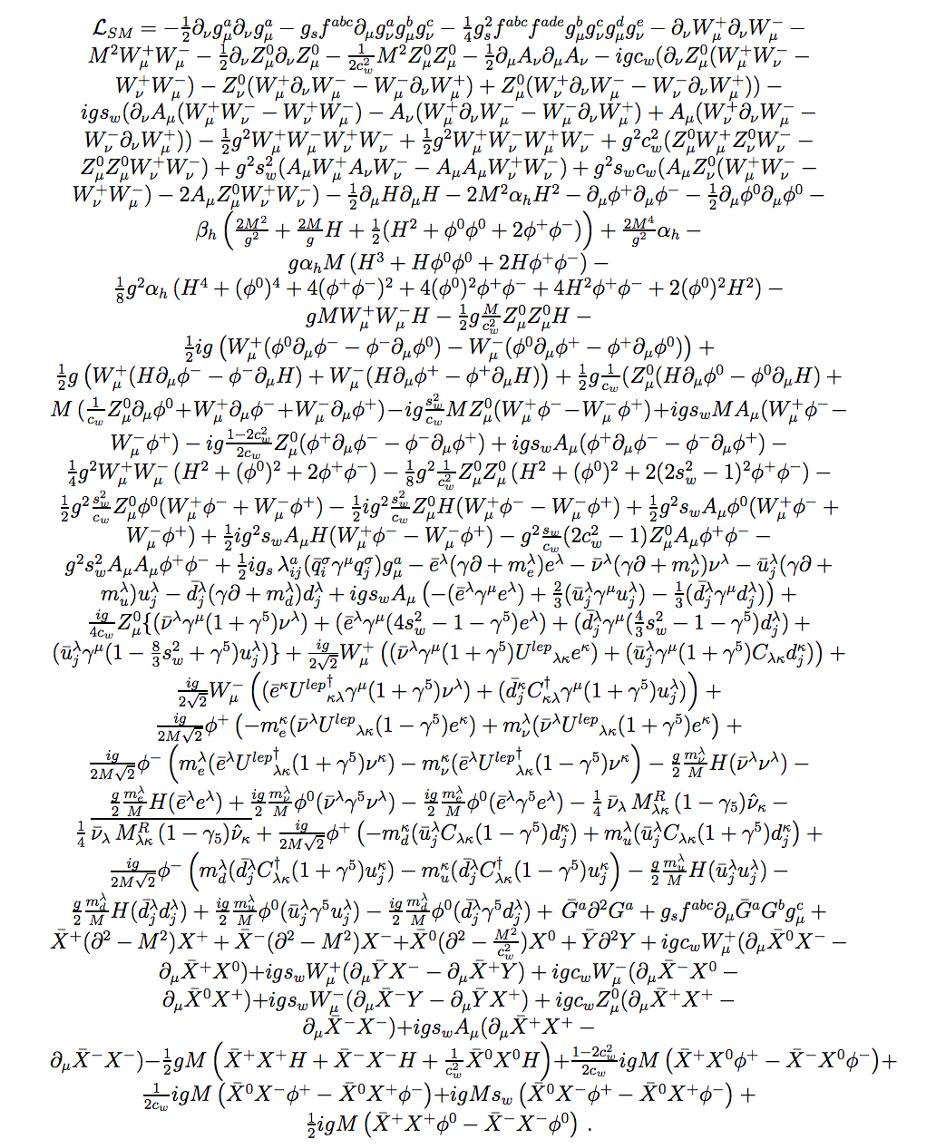 The Longest Equation In Math And Physics The Longest Math Equation